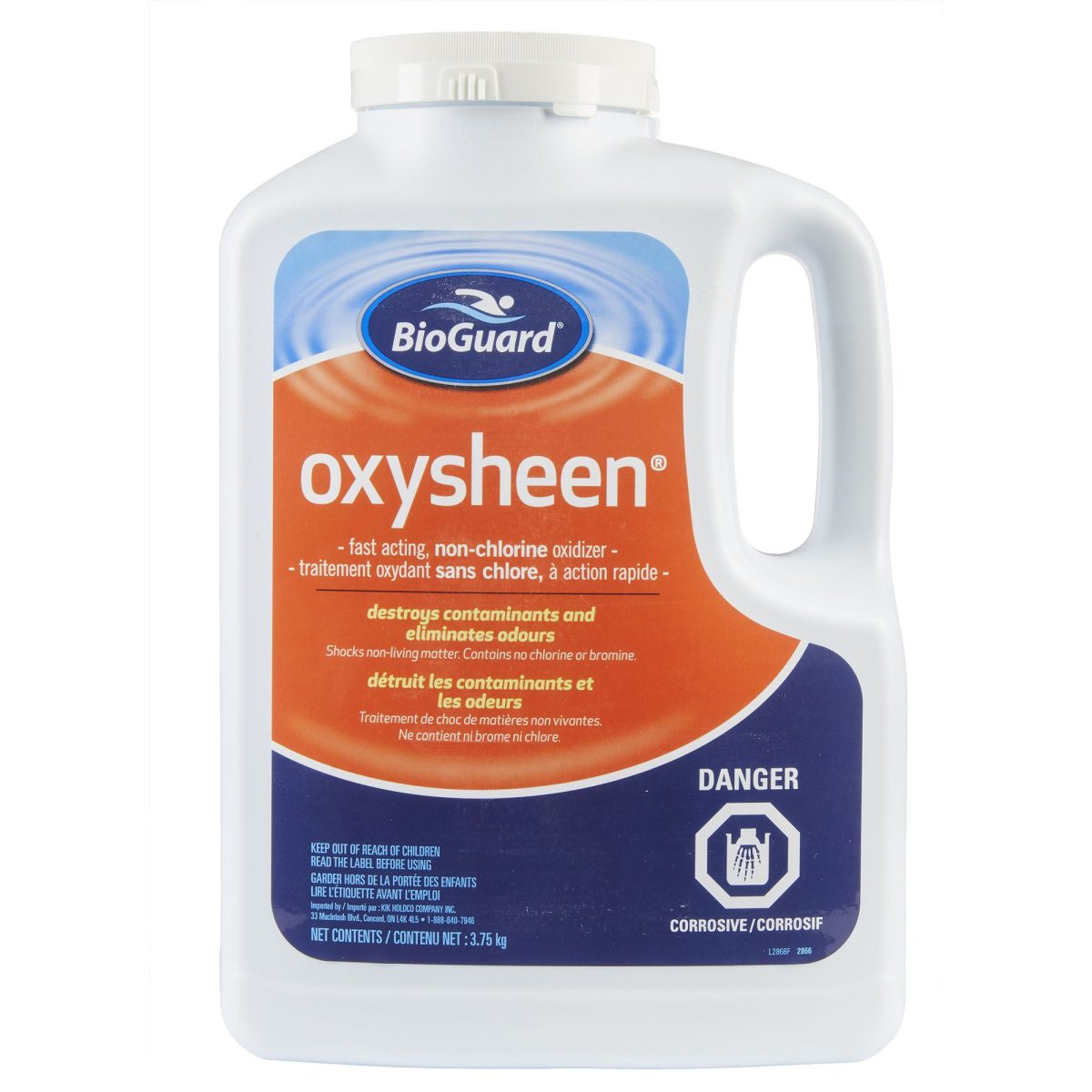 Traitement sans chlore - Oxysheen - Bioguard | Trévi Châteauguay
