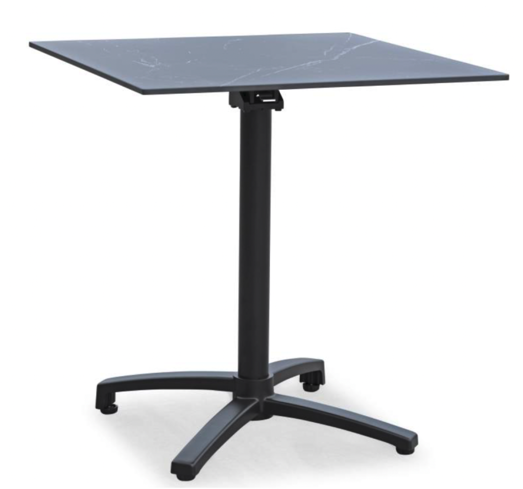 Accueil / Meubles de jardin / Tables / Table bistro pliante carrée